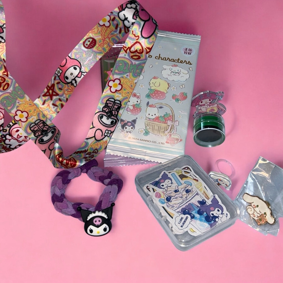 Sanrio | Accessories | Sanrio Characters Mystery Gift Bundle Stickers ...